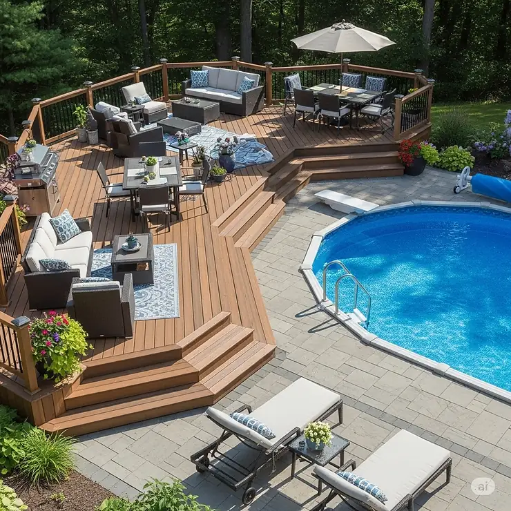 15 Best Deck Around Above Ground Pool Solutions for Ultimate Safety & Style in 2025 ...