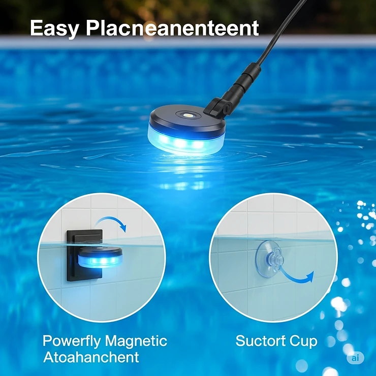 10 Best Above Ground Swimming Pool Lighting Options For Ultimate ...